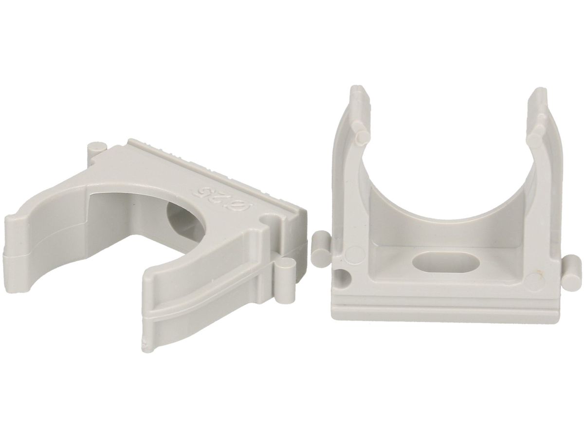 Klemmschelle M25 grau 10 Stück - MAX HAURI AG