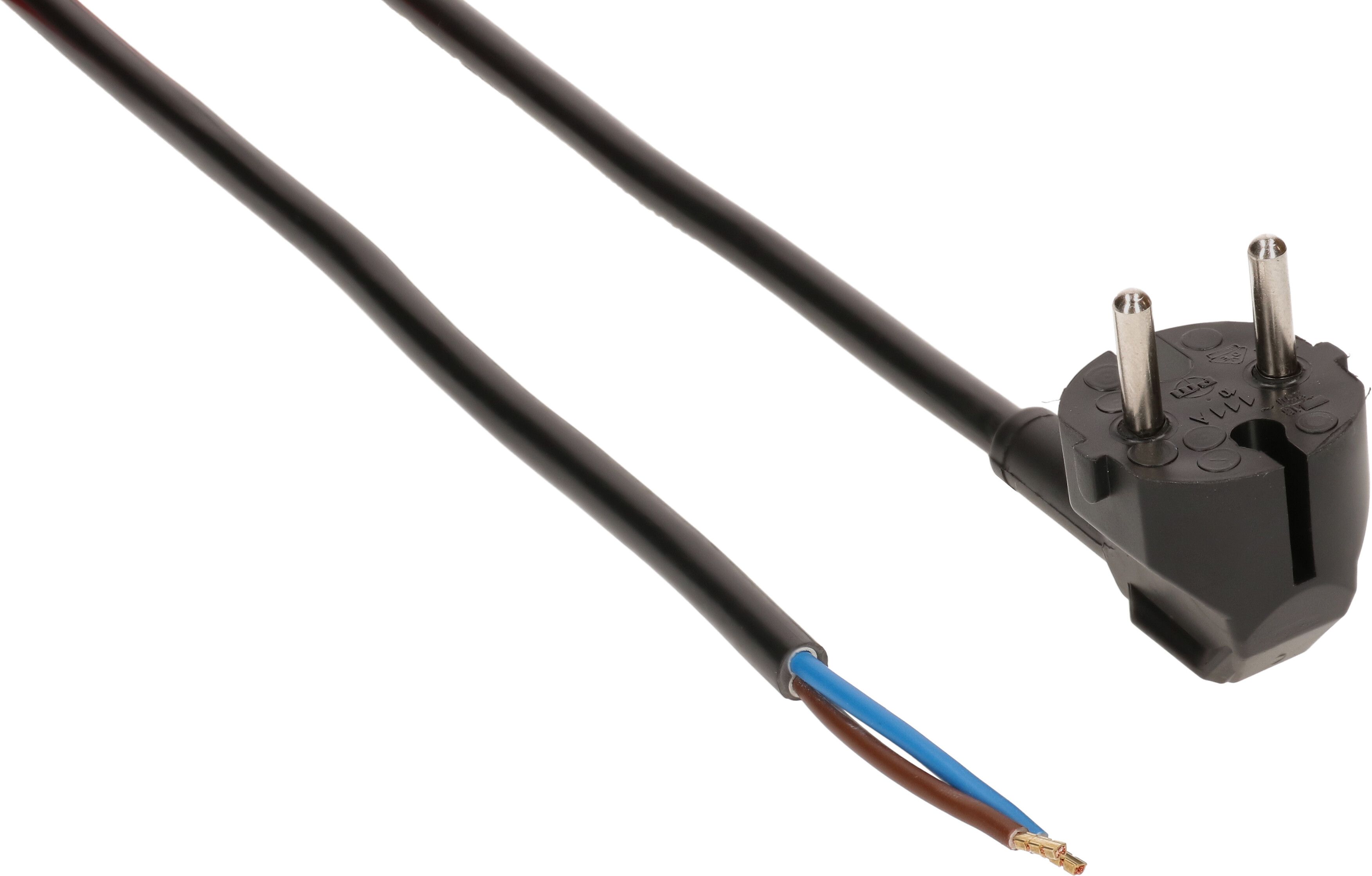 TD-Netzkabel DE H05VV-F2G1.5 1.5m schwarz - MAX HAURI AG